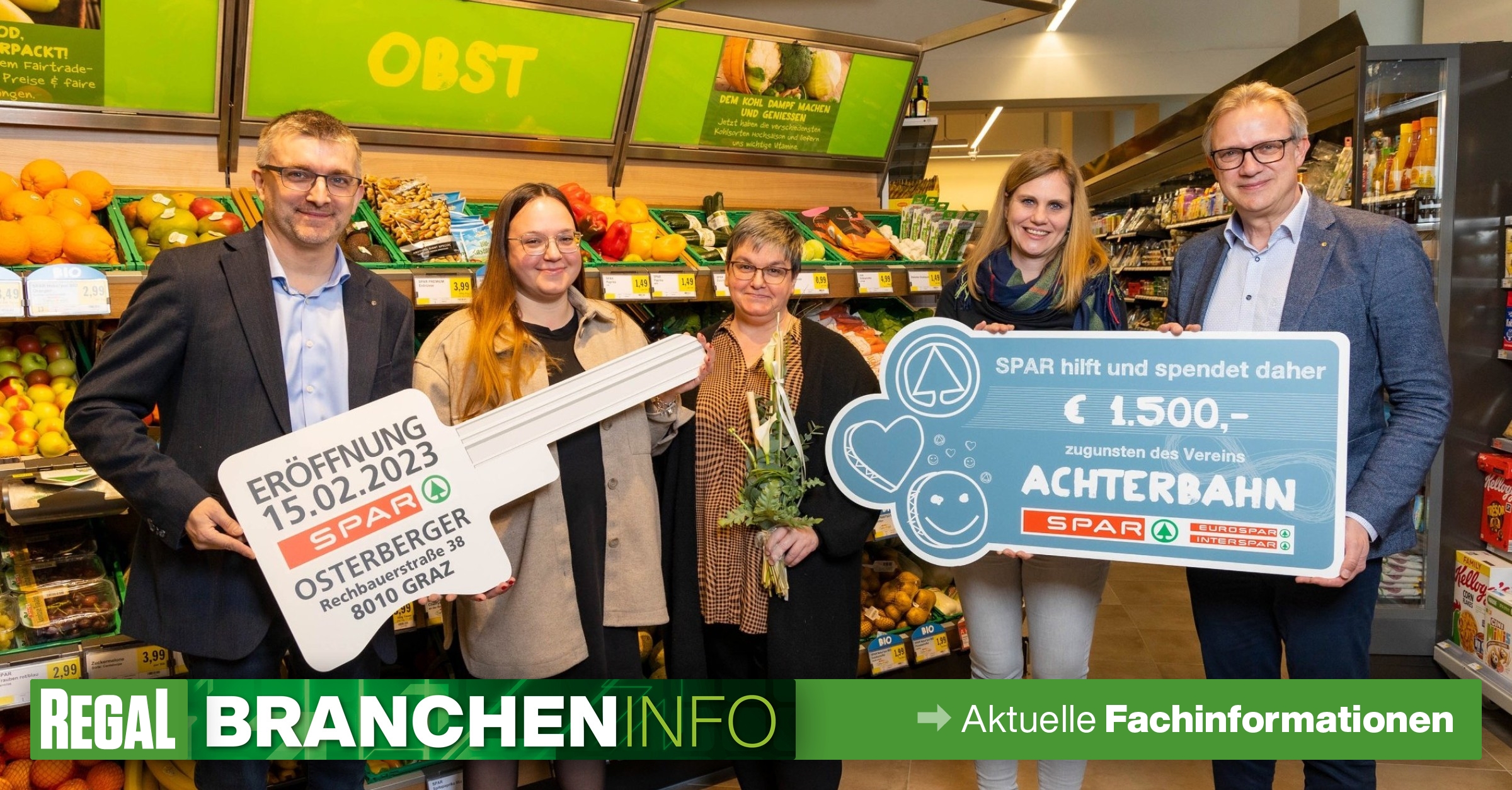 Spar Neueröffnung in Graz → REGAL